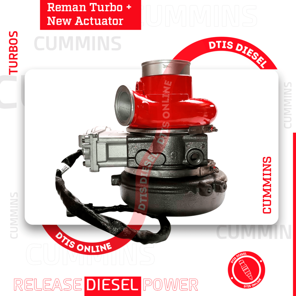 CUMMINS ISM #4309124 REBUILT TURBO DIESEL HE400VG/HE451VE - $2,700.00 ...
